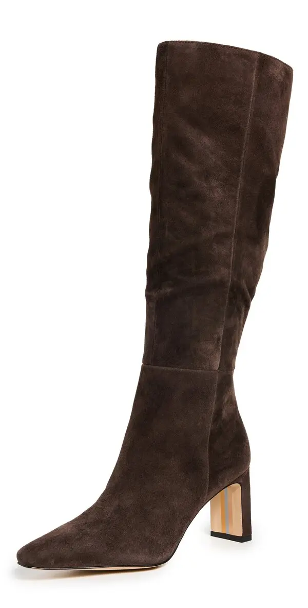Sam Edelman Sylvia Boots - Chocolate Brown