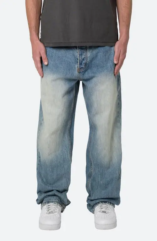 Mnml Ultra Baggy Jeans - Medium Blue