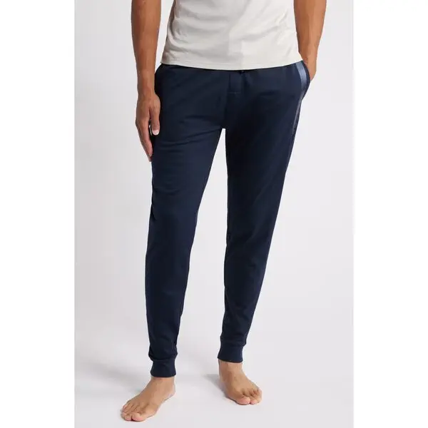 Hugo Boss Authentic Cotton Lounge Pants - Dark Blue