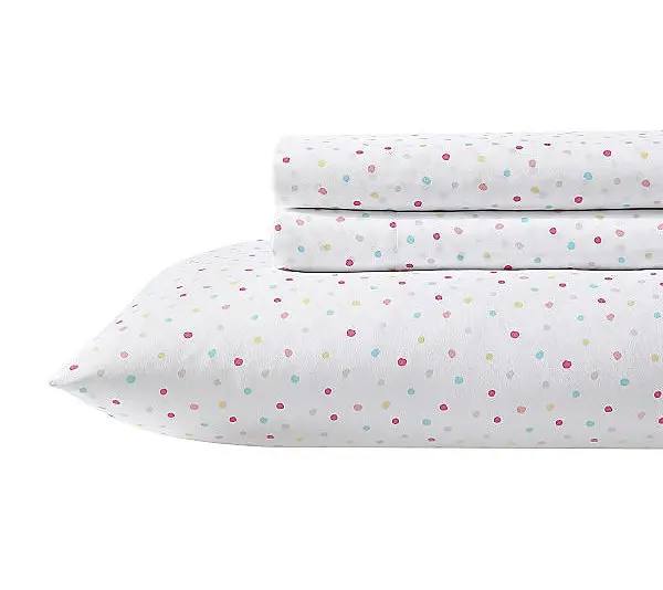 Laura Ashley Confetti Pink Twin Xl Sheet Set