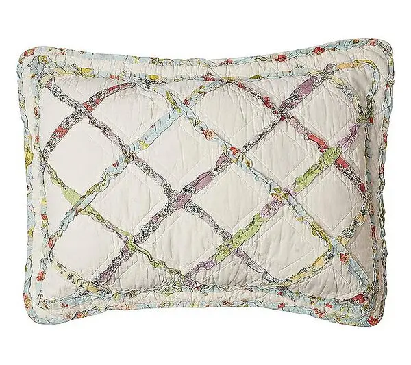 Laura Ashley Ruffle Garden Standard Sham