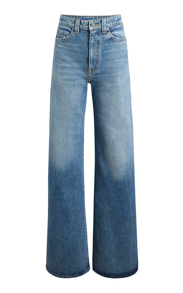 Khaite Dane High-rise Flared Jeans