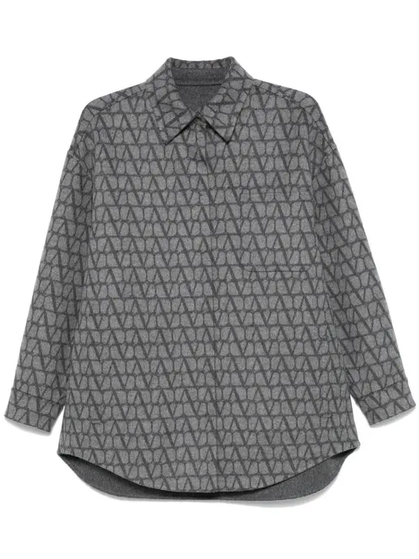 Valentino Garavani Toile Iconographe Shirt - Grey
