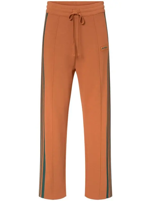 AUTRY Logo-embroidered Drawstring-waist Track Pants