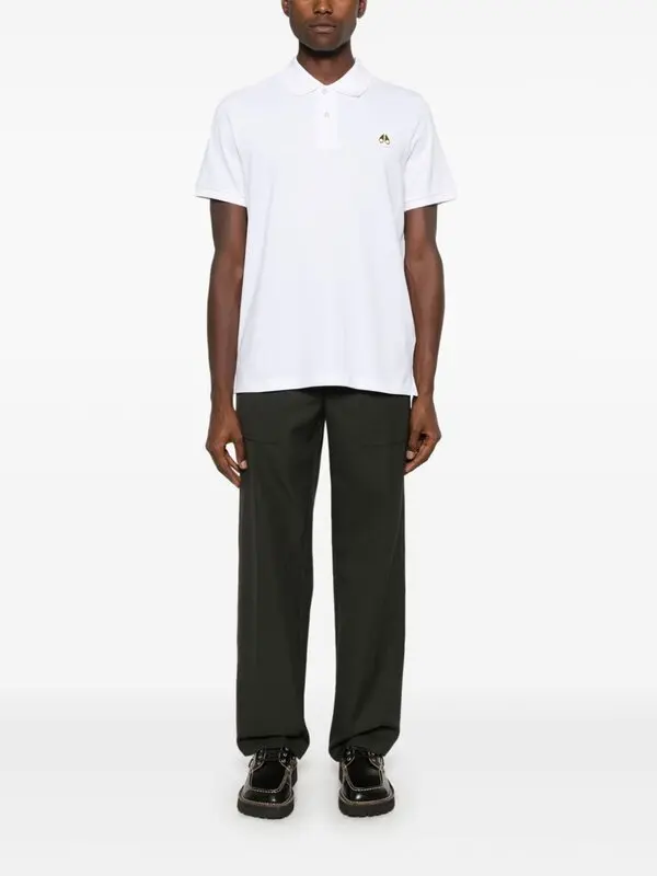 Moose Knuckles Everett Polo Shirt - White