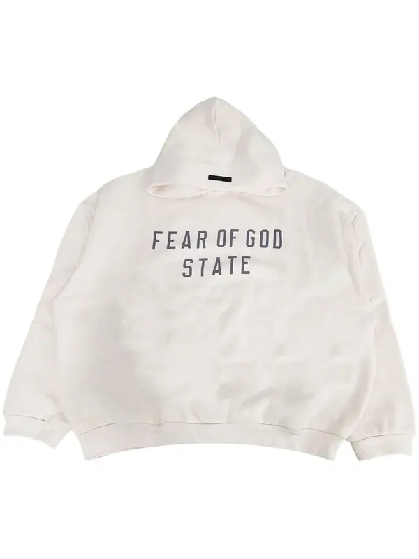 Fear Of God Fleece Hoodie - White