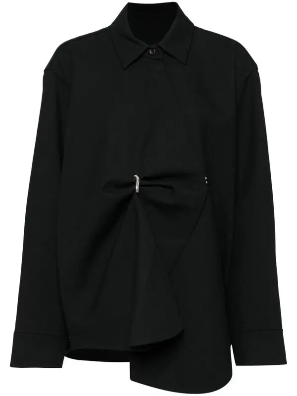 JNBY Oversized Buttoned Shirt Jacket