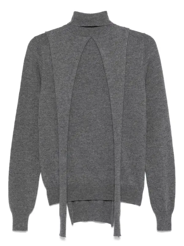 MORDECAI Draped Detailed Sweater
