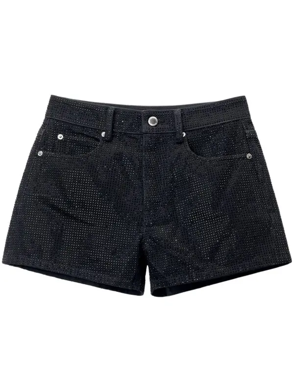 Alexander Wang High-rise Denim Shorts