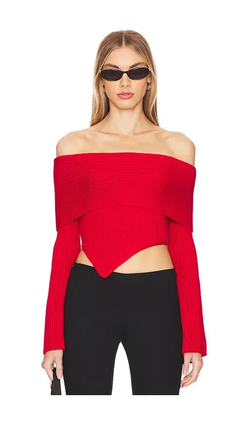 LOBA Taz Off The Shoulder Sweater
