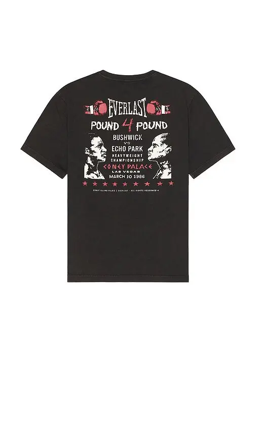 CONEY ISLAND PICNIC X Everlast Pound 4 Pound Tee In Black