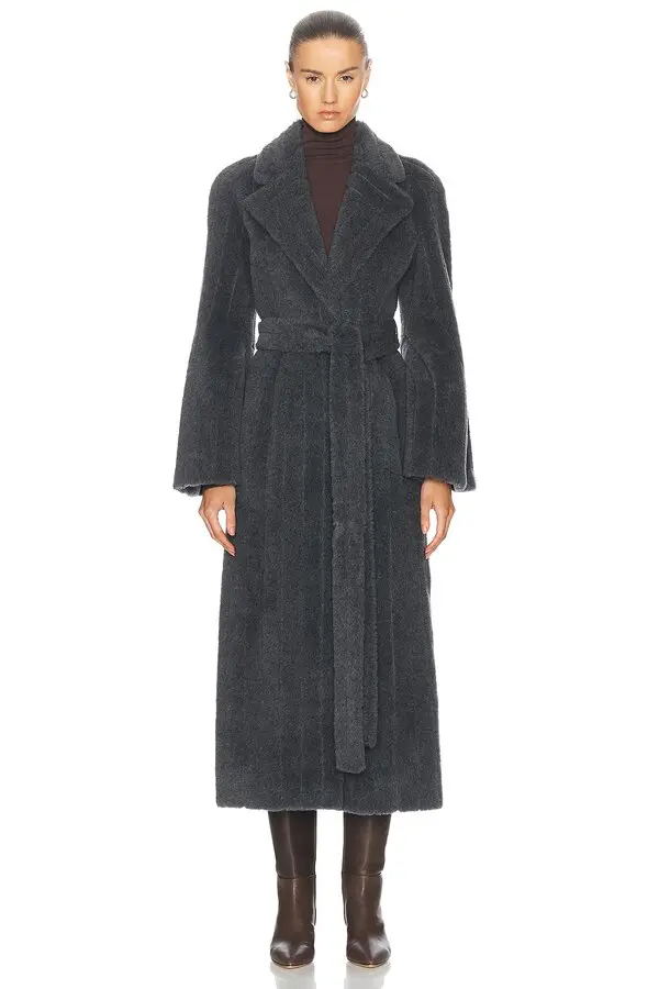 Gabriela Hearst Barring Faux Fur Coat