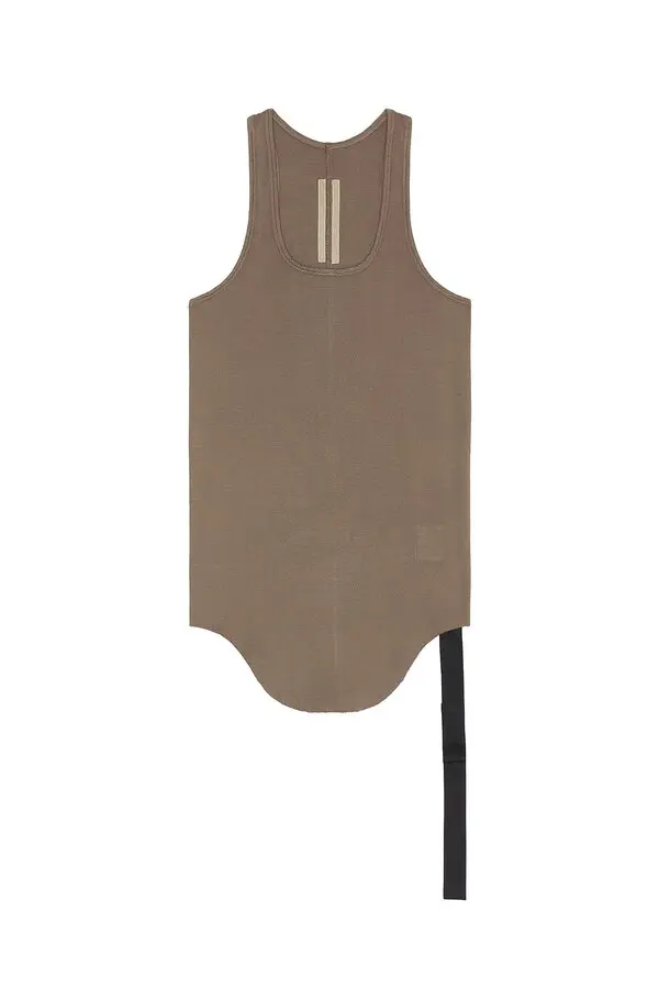 Rick Owens Drk Tank In Brown
