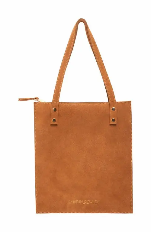Cynthia Rowley Suede Tote - Brown