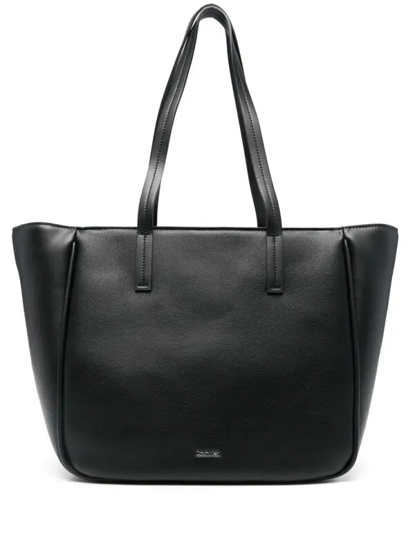 Calvin Klein Plaque Tote Bag