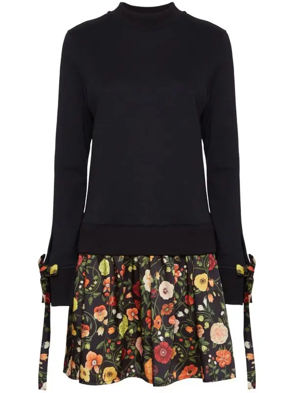 La DoubleJ Sporty Mini Dress - Black