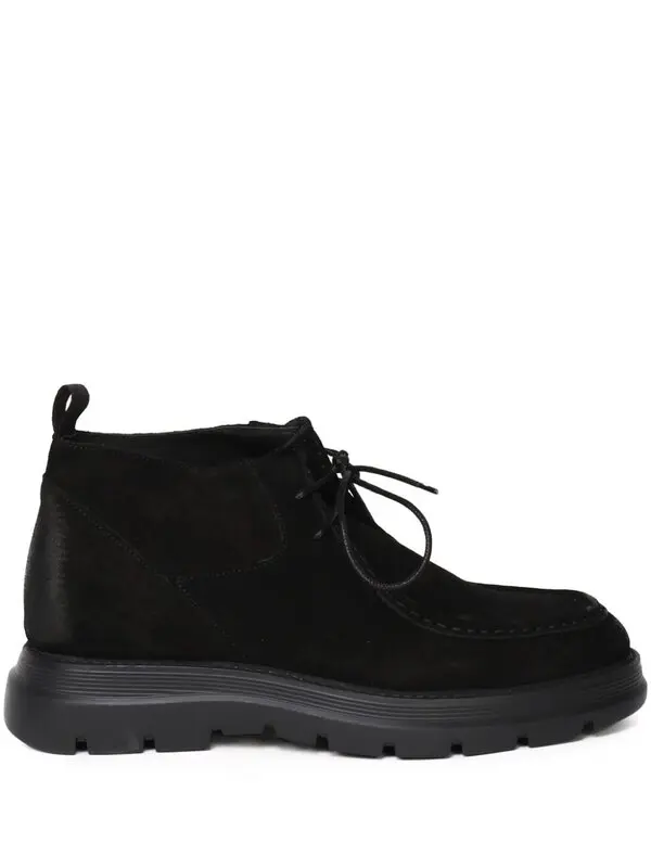 GIULIANO GALIANO Caviar Ankle Boots - Black