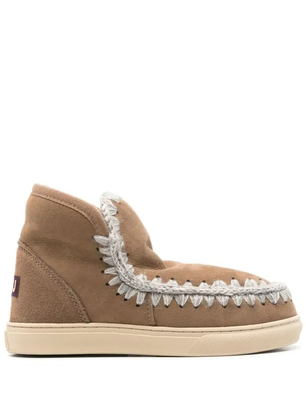 Mou Eskimo Ankle Boots - Brown