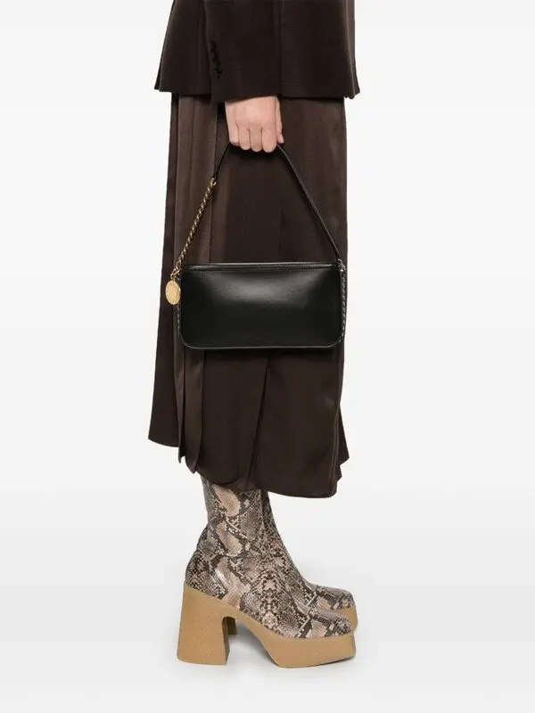 Stella McCartney Frayme Shoulder Bag - Black