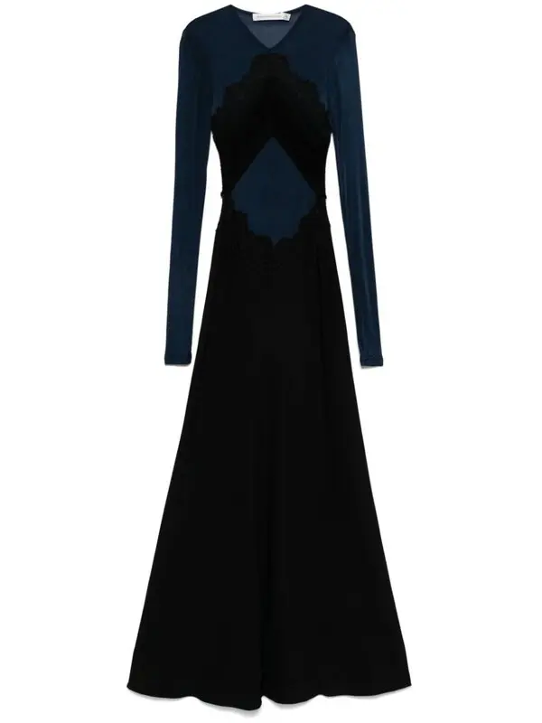 Christopher Esber Lace-detailed Maxi Dress