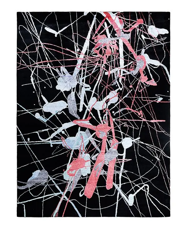 Bloomingdale'S Indo Modern M7024 Area Rug, 9'1 X 11'10