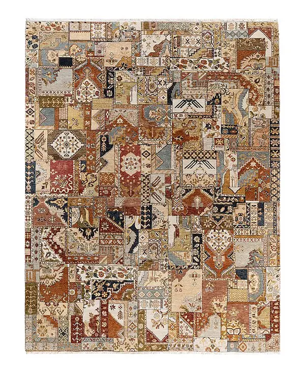 Bloomingdale'S Indo Patchwork M5666 Area Rug, 9'3 X 11'10