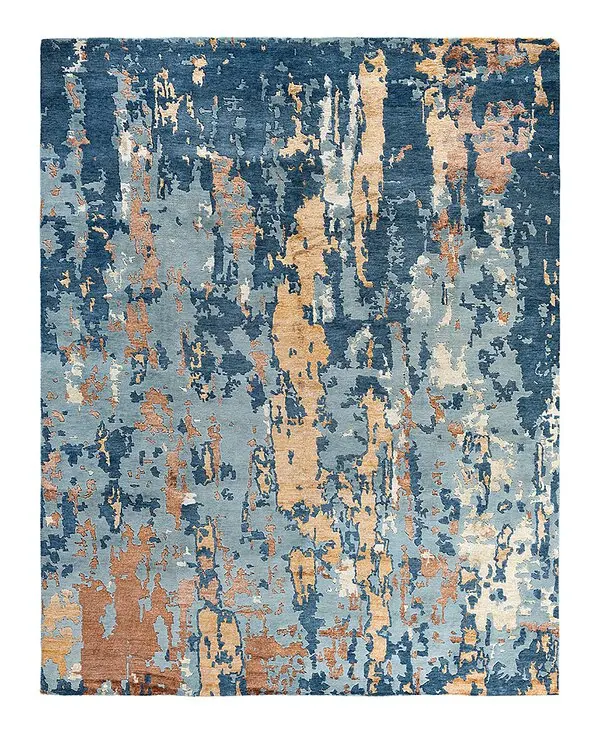 Bloomingdale'S Indo Modern M7124 Area Rug, 8'1 X 10'2 - Green