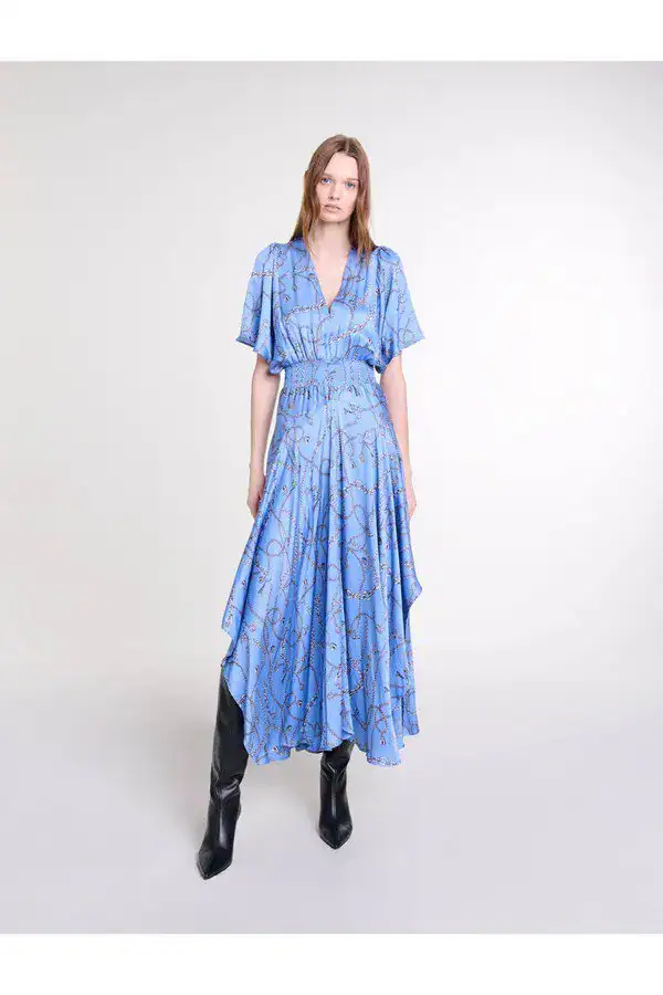 chinese dress ladies Maje Maxi Dress
