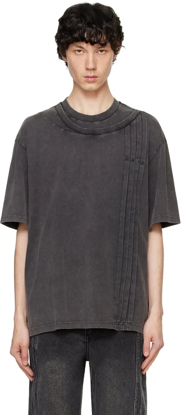 FenG CHen WANG BLEND COTTON OLIVE GREY M