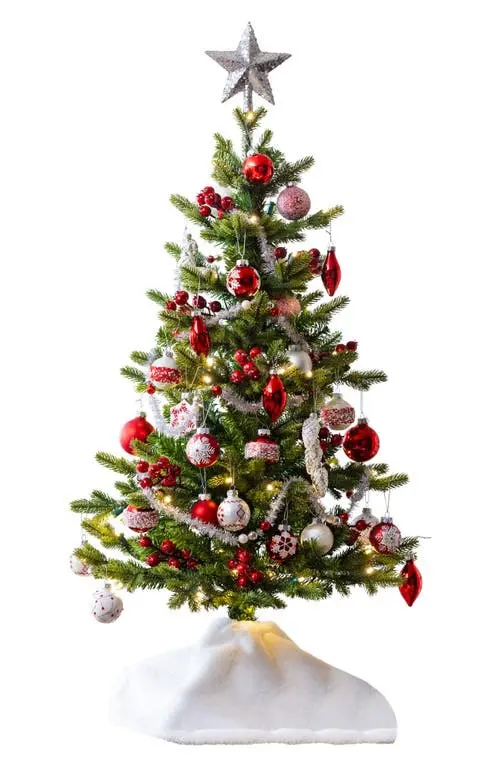 BALSAM HILL 3-foot Nordic Frost Decorated Tree