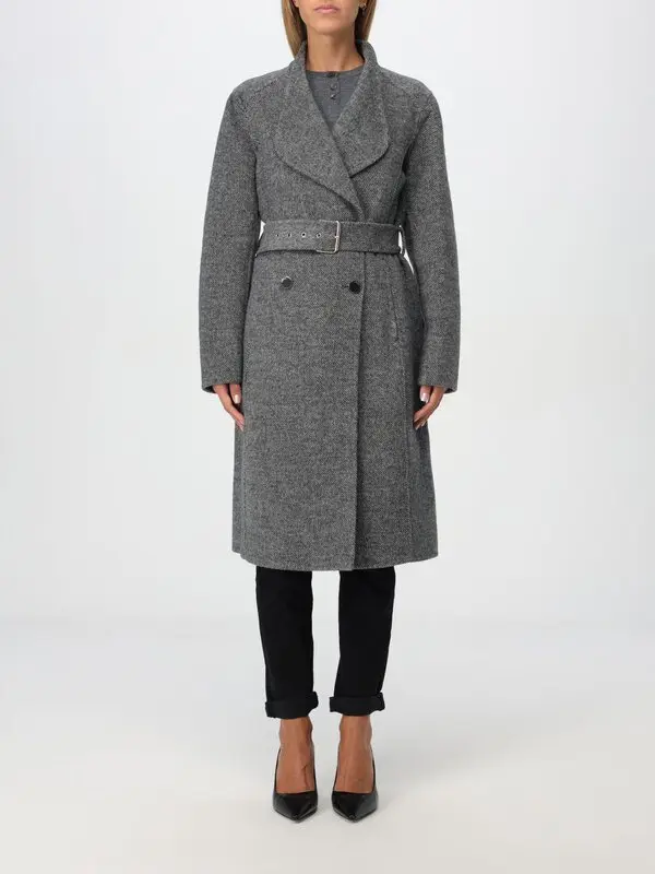 Liu Jo Double-breasted Coat - Grey
