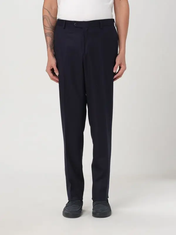 LUIGI BIANCHI Trousers - Blue