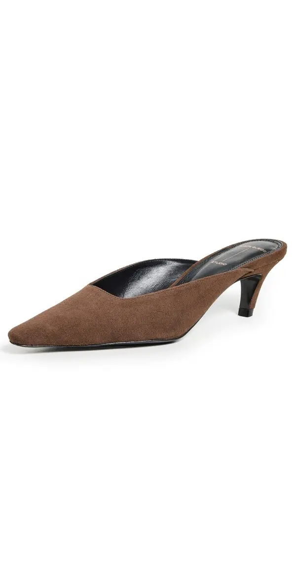 BLACK SUEDE STUDIO Logan 50mm Pumps