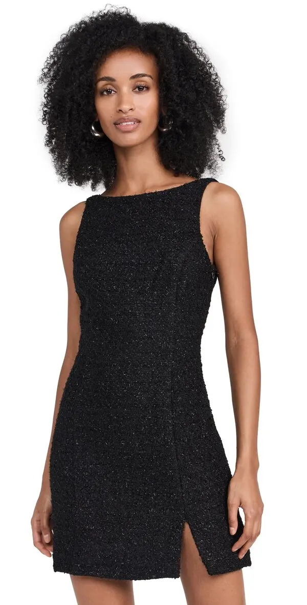 WAYF Scooped-back Mini Dress