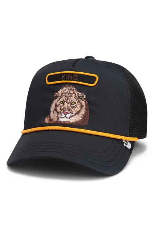 GOORIN BROS Lion Embroidered Patch Trucker Hat