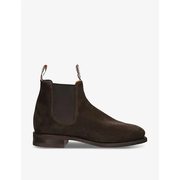 R M WILLIAMS Craftsman Suede Ankle Boots