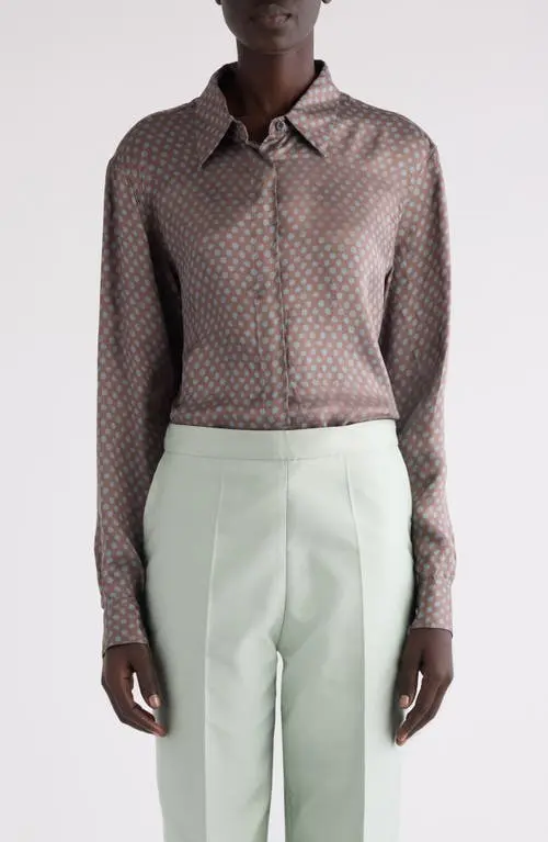 Dries Van Noten Clavel Polka Dot Shirt