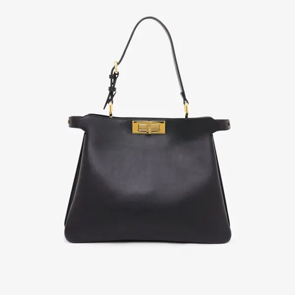 Fendi Peekaboo Soft Medium Bag - Black