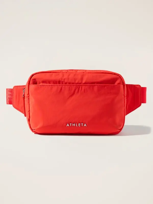 Athleta Large Crossbody Belt Bag - Cardinal