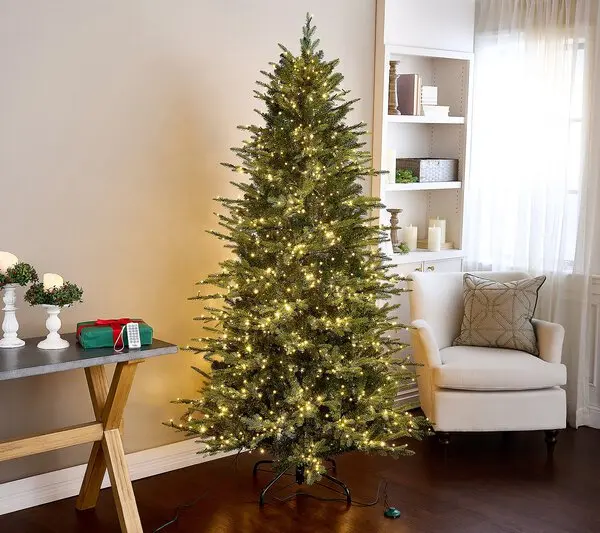 BETHLEHEM LIGHTS As Is 7' Micro Led Christmas Tree W/ Bag