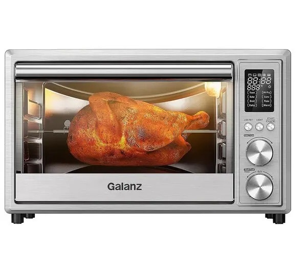 GALANZ 1.1 Cu Ft Digital Toaster Oven & Air Fry Er