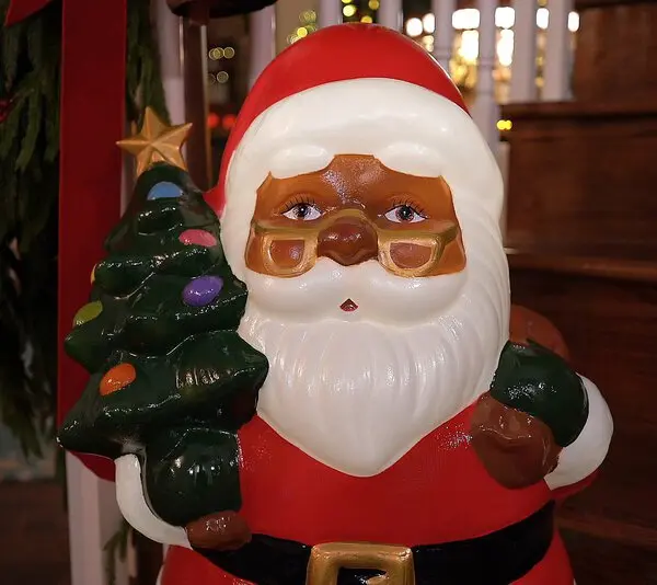 MR. CHRISTMAS As Is 24' In/outdoor Illuminate Blow Molds Icon