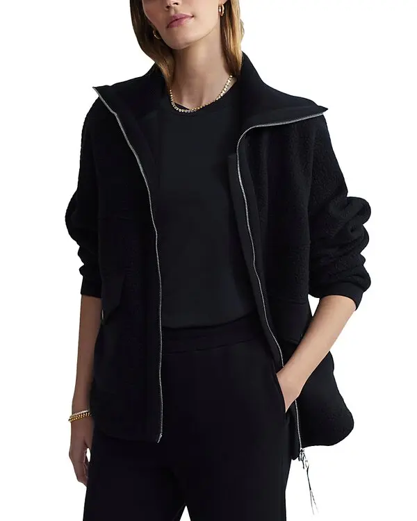 Varley Eleanor Fleece Jacket - Black