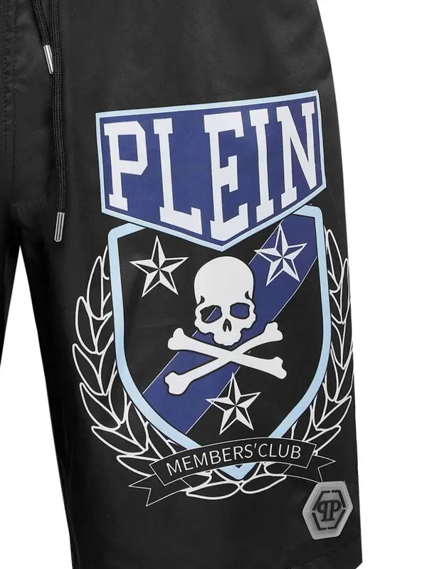 Philipp Plein Skull & Bones Swim Shorts