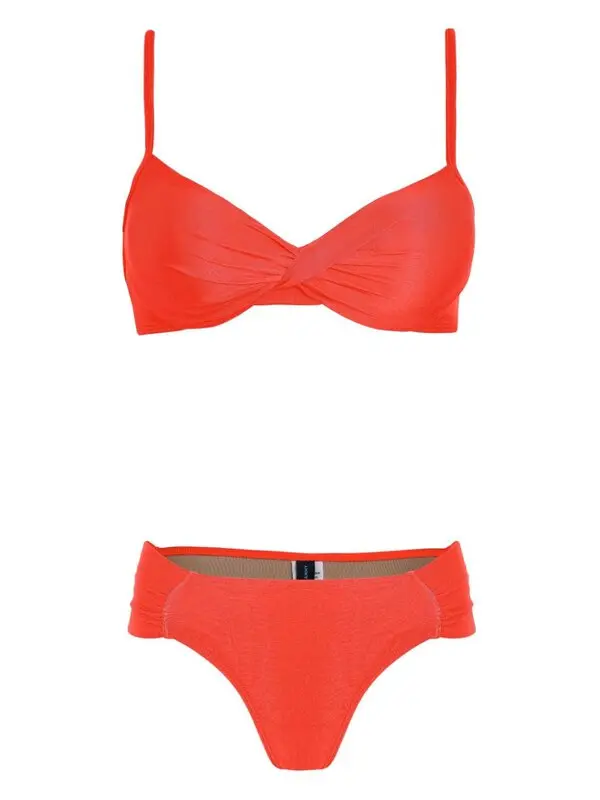 LYGIA & NANNY Vitoria Bikini Bottoms - Red