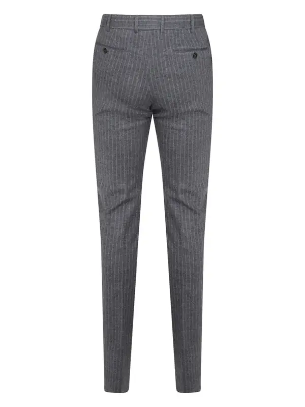PT TORINO Pinstriped Tapered Trousers
