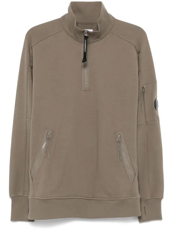 C.P. COMPANY Lens-detail Sweatshirt - Green
