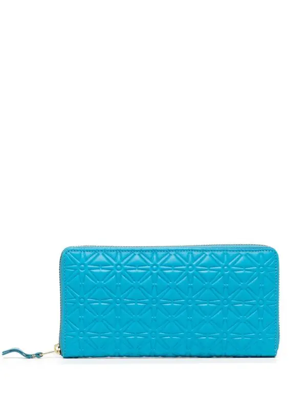 Comme Des Garçons Debossed-detail Leather Wallet