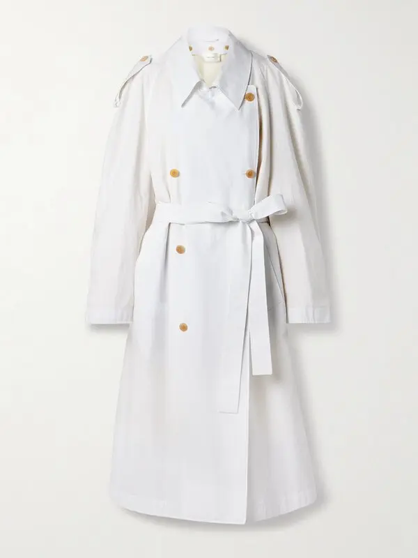 THE ROW Denver Cotton-poplin Trench Coat