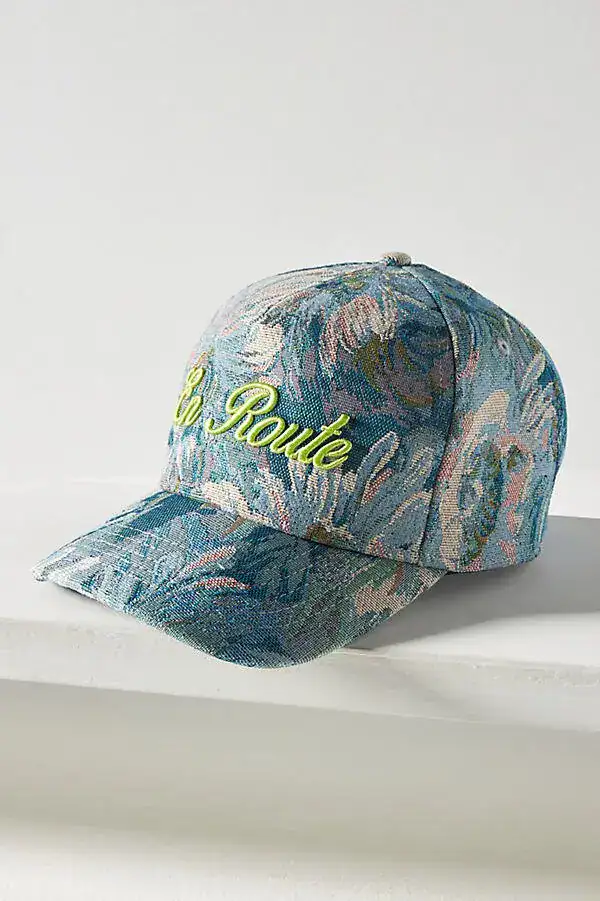 Coney Island Picnic Brocade Baseball Cap Coney Island Picnic Brocade Baseball Cap | Anthropologie main image 4